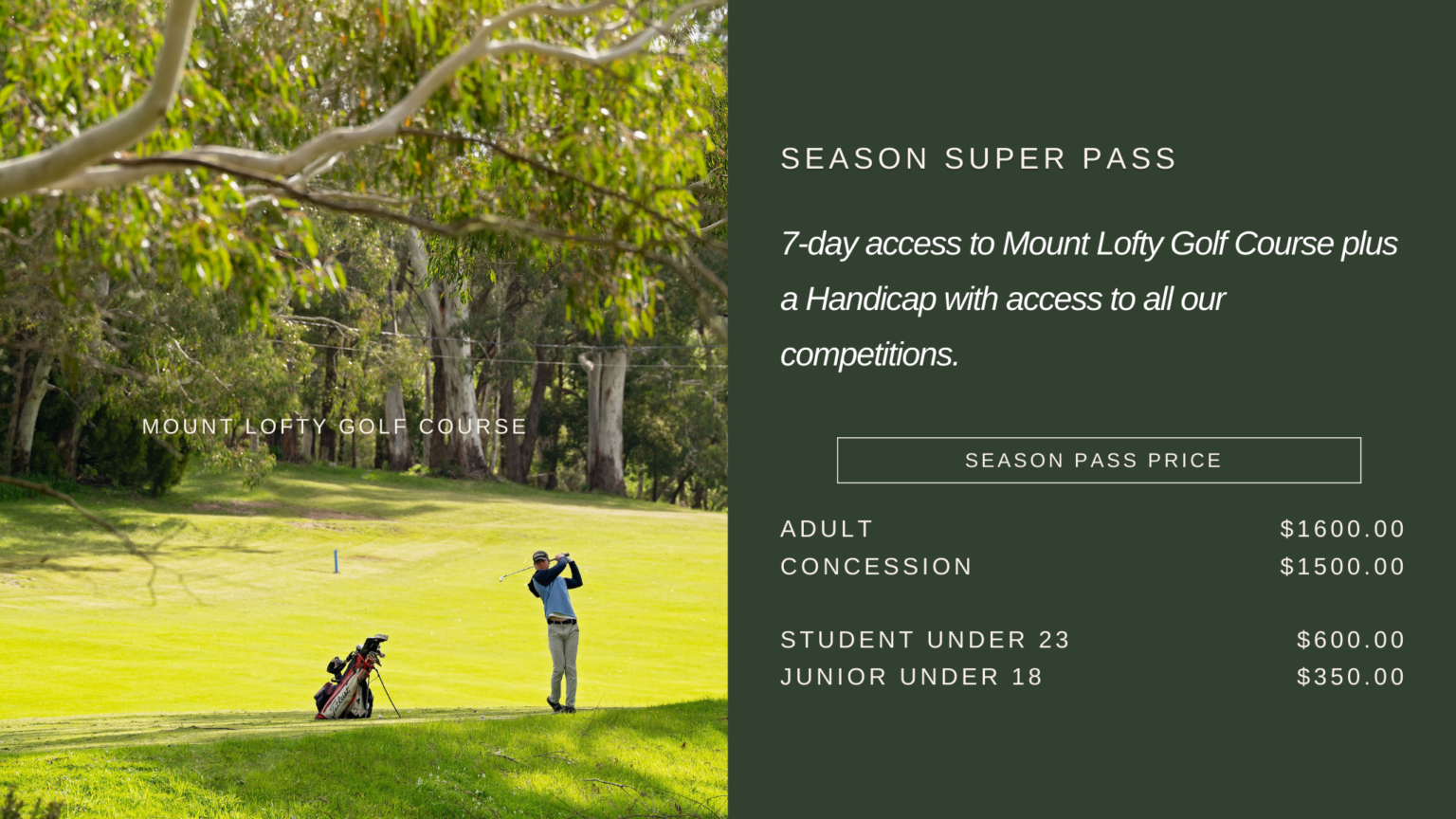 Members – Mount Lofty Golf Course